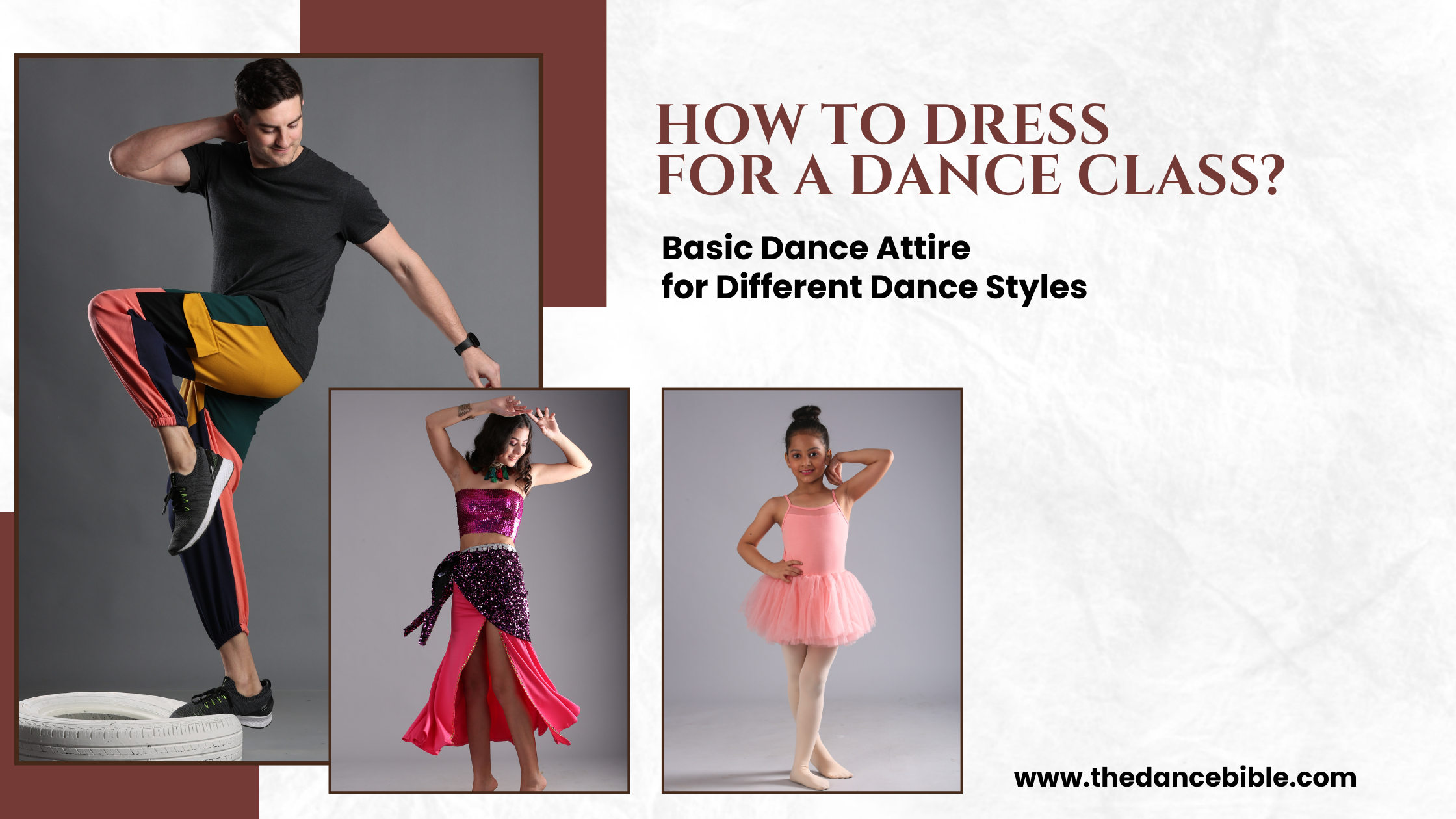 How to Dress for a Dance Class? Basic Dance Attire for Different Dance ...